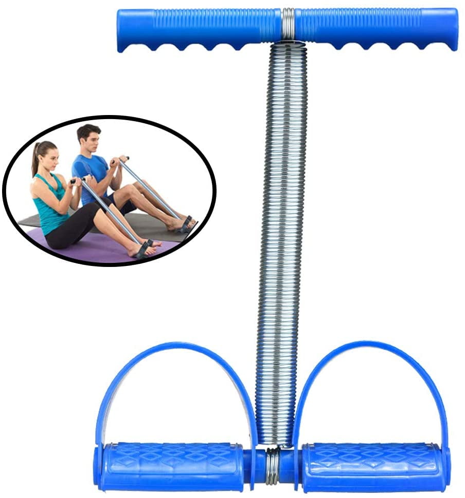 Sit Up Pull Rope Spring Tension Elastic Fitness Equipment Foot Pedal ...