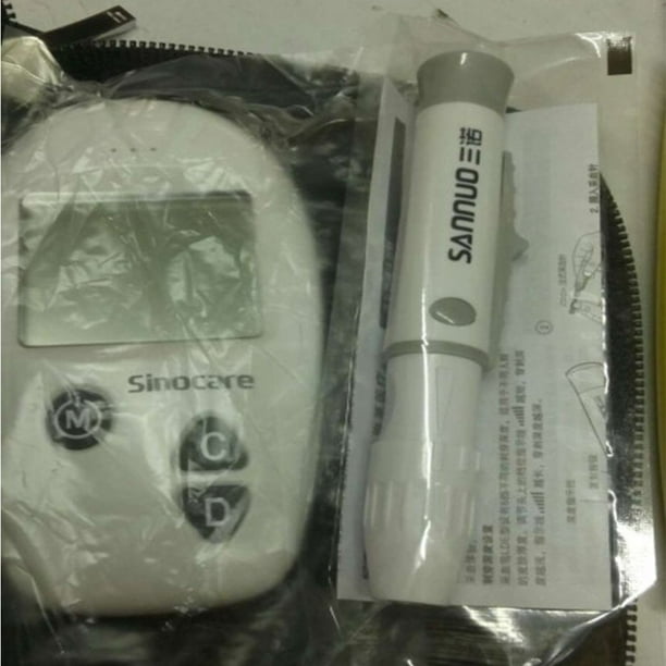 Blood Sugar Monitor Safe Blood Glucose Diabetes Tester Glucometer ...