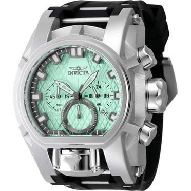 Invicta Men's 27095 Bolt Quartz Chronograph Antique Silver, Yellow Dial ...