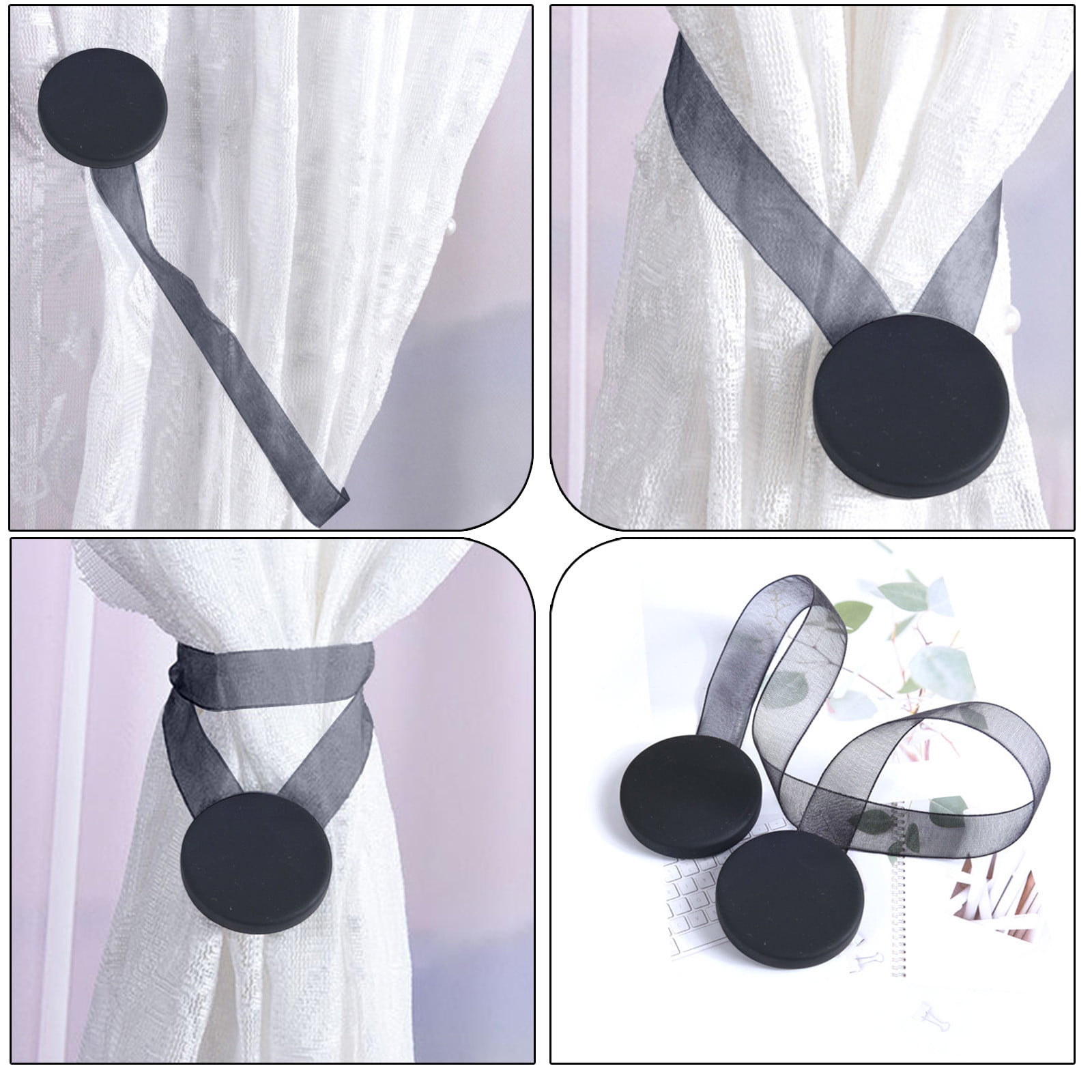 Click here for Jubipavy Magnetic Curtain Tie For Bedroom And Bath... prices