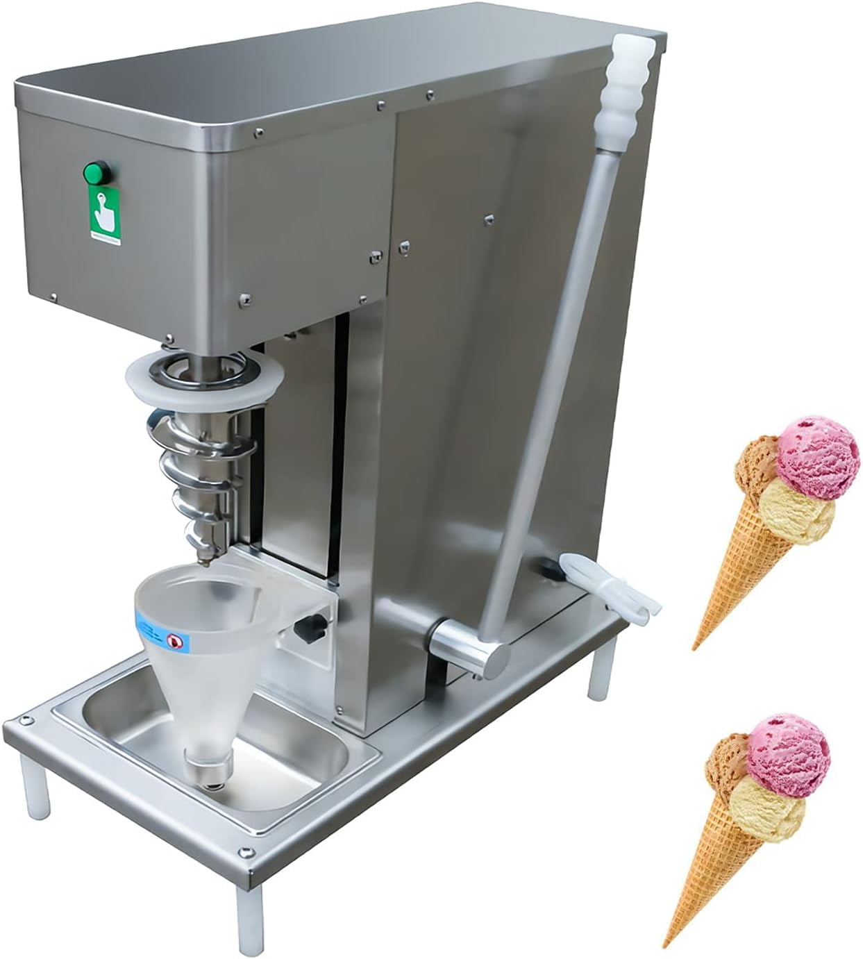 EQCOTWEA Electric Frozen Yogurt Blender Yogurt Milkshake Ice Cream ...