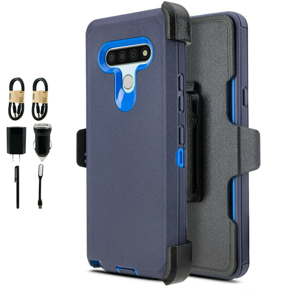 Value Pack ! for LG Stylo 6 Heavy Duty Phone Case 360° Cover Screen ...