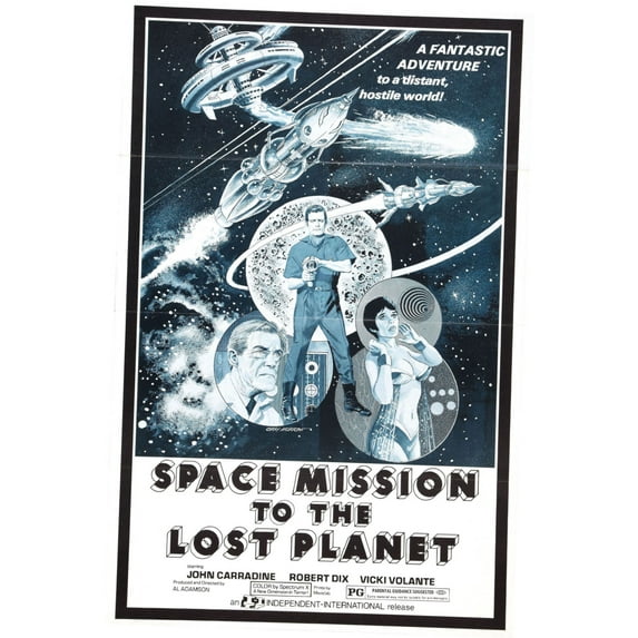 Best Posters Space Mission To The Lost Planet Movie Poster 11Inx17In ...