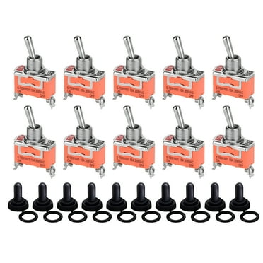 Nilight Heavy Duty Rocker Toggle 15A 250V 20A 125V SPST 2Pin on/off ...