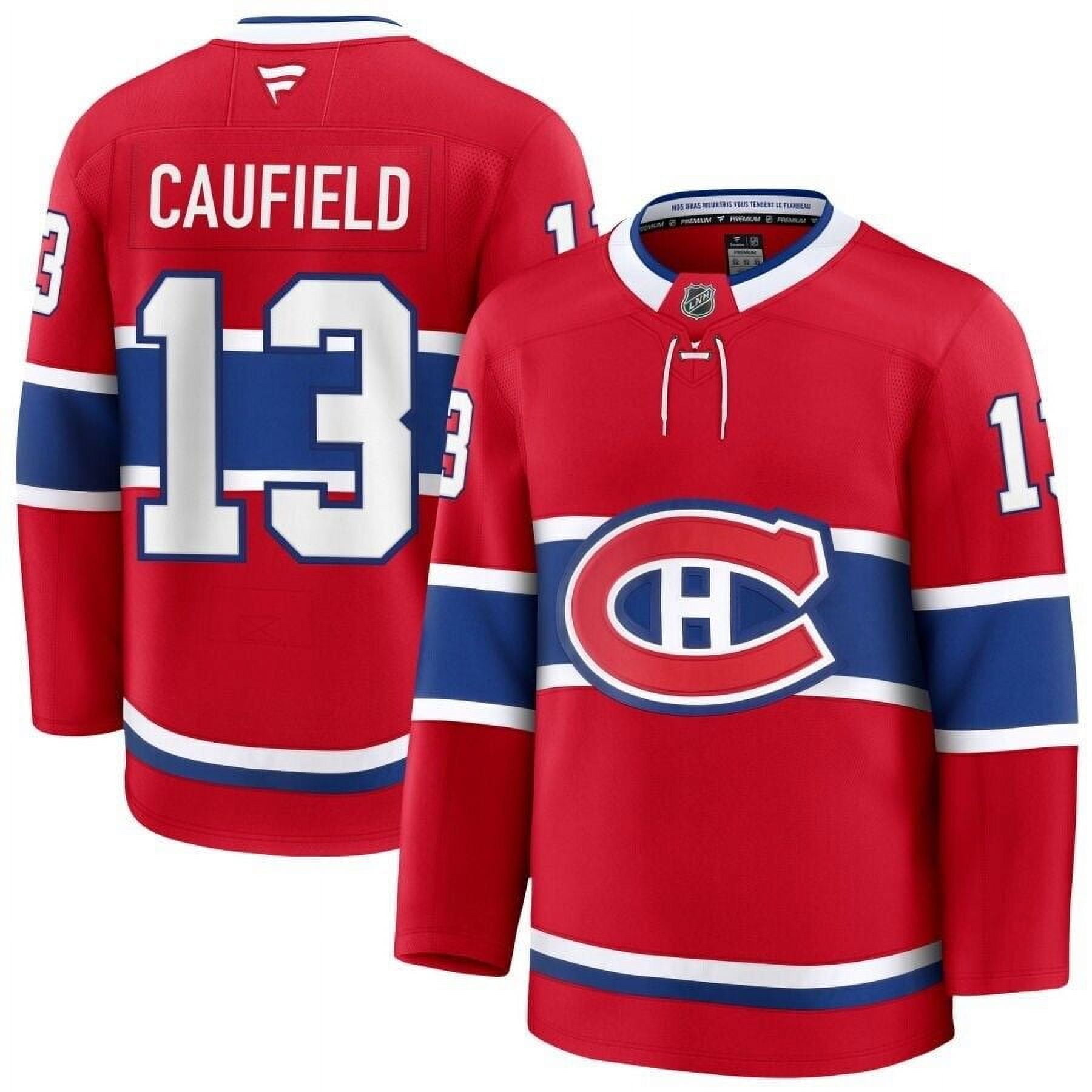 Men's Ice Hockey Jersey Montreal Canadiens Fanatics Red Home Premium ...