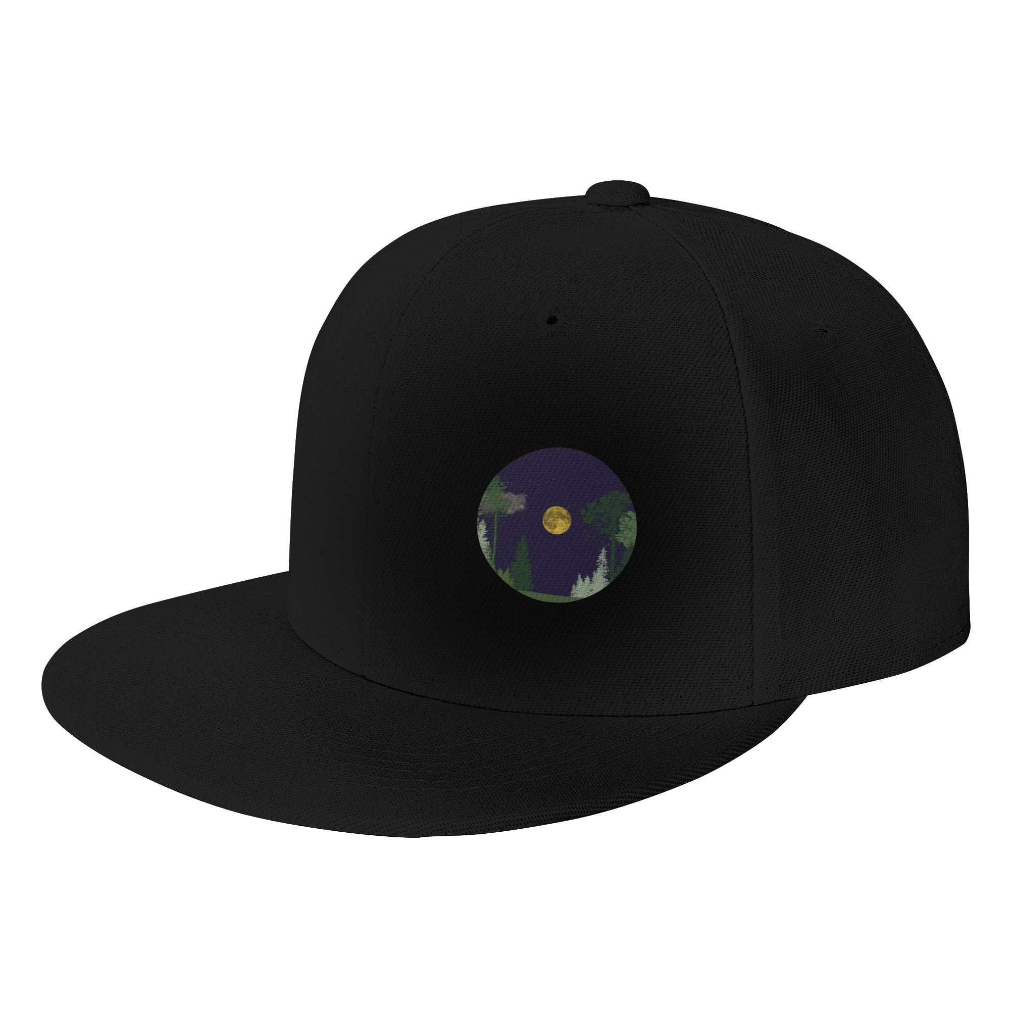 ZICANCN Trees Moon Star Sky Cloud Baseball Caps, Trucker Hats for Men ...
