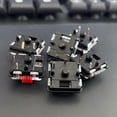 5Pcs Silents Low Profile Switches with Wobble Double Rose Gold Contacts ...