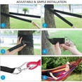 BUSATIA Adjustable Tree Swing Strap Kit, 5ft, 2 Safety Lock Hooks ...