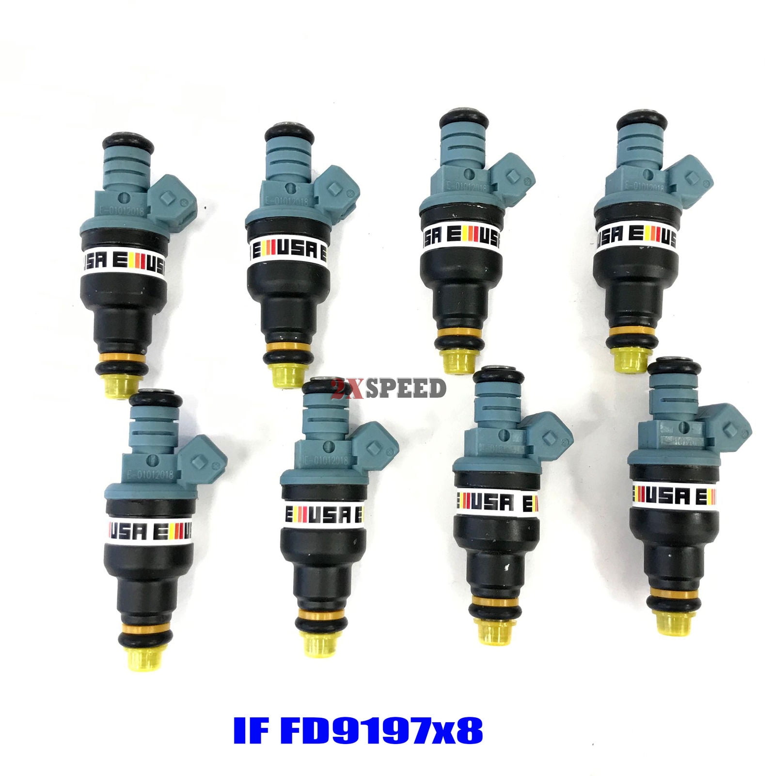 1 Set(8) Fuel Injectors for Ford E350 F250 F350 92-97 7.5L/85-86 5 ...
