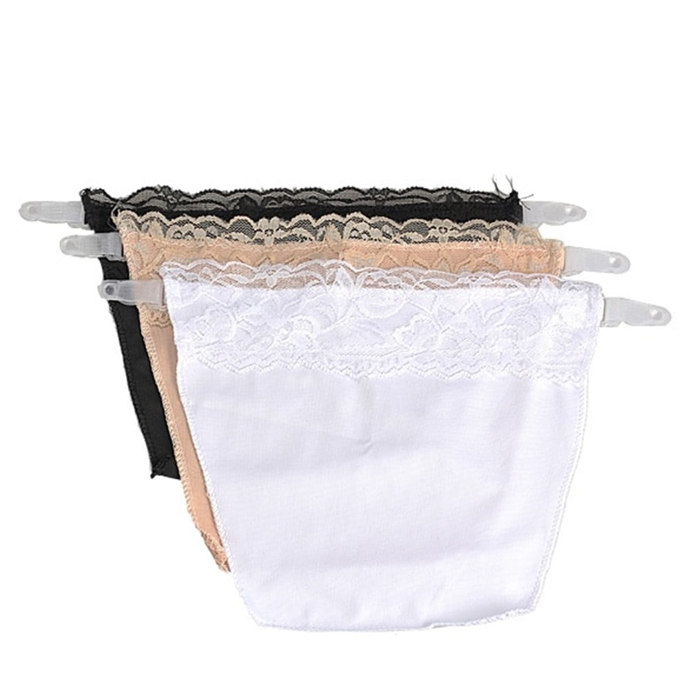 Clothing Lingerie And Underwear Metyou 3pcs Lady Lace Clip On Mock