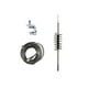 MR COILY EXCALIBUR CB HAM RADIO ANTENNA 8 INCH SHAFT, 18' DS RG58 ...