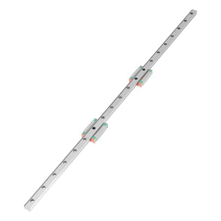 Khall 1pc 400mm LML9B Miniature Linear Rail Guide Rail 9mm Width + 2pcs Slide Blocks, Linear ...
