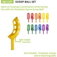 Champion Sports Scoop Ball Set, Outdoor Catching Game, Improves ...
