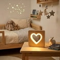 YuanGuangQ Cross Cut Hollow Night Light, 3D Laser Carved LED Lamp ...