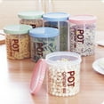 Bdday Cereal Dispenser Storage Containers, Flip-Top Lid , Plastic ...