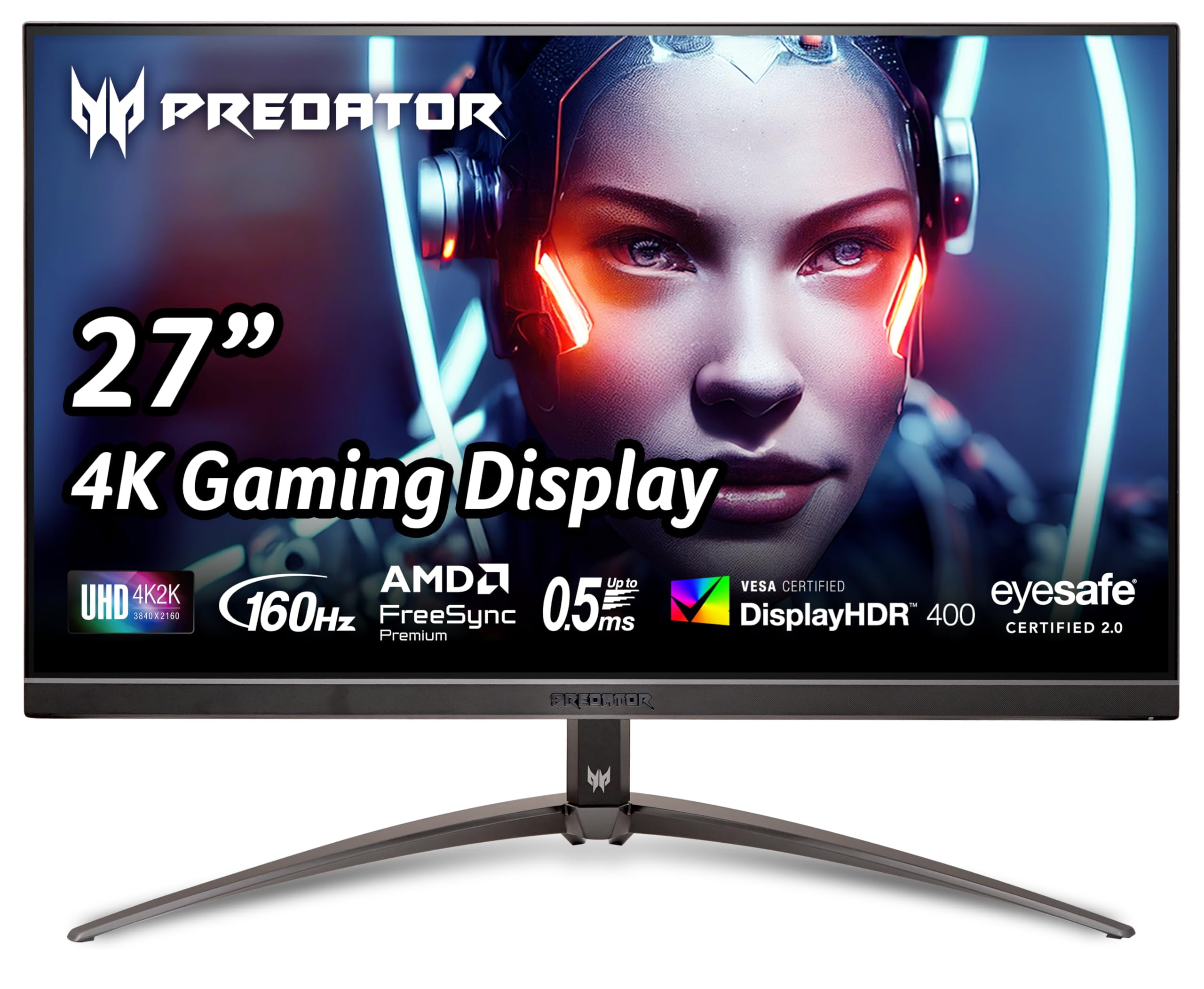 Acer Predator XB273K 27 4k Gaming Monitor | AMD FreeSync Premium ...