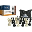 Chess Geeks 32 Classic Staunton Chess Pieces Only - 1x Single Weighted ...