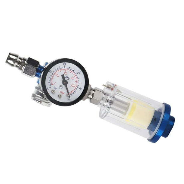Oil Water Separator,1/4in Air Regulator Gauge Air Regulator Gauge Spray ...