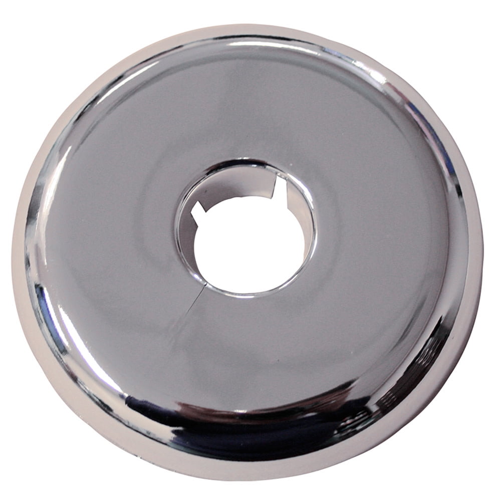 Jones Stephens F06301 3 Cts Cp Flex Floor / Ceiling Plate Escutcheon - Chrome - Walmart.com