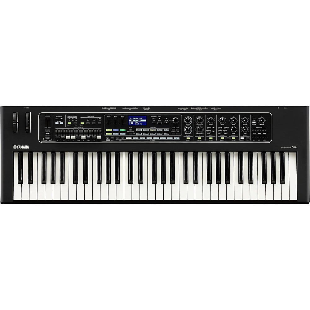 Yamaha CK61 61-Key Portable Stage Keyboard - Walmart.com