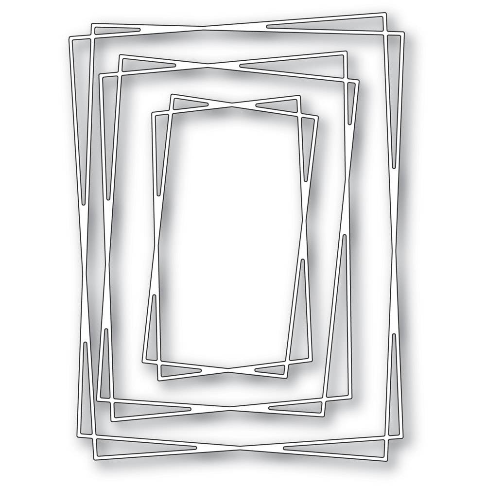 Memory Box Dies-Stylish Rectangle Trio - Walmart.com