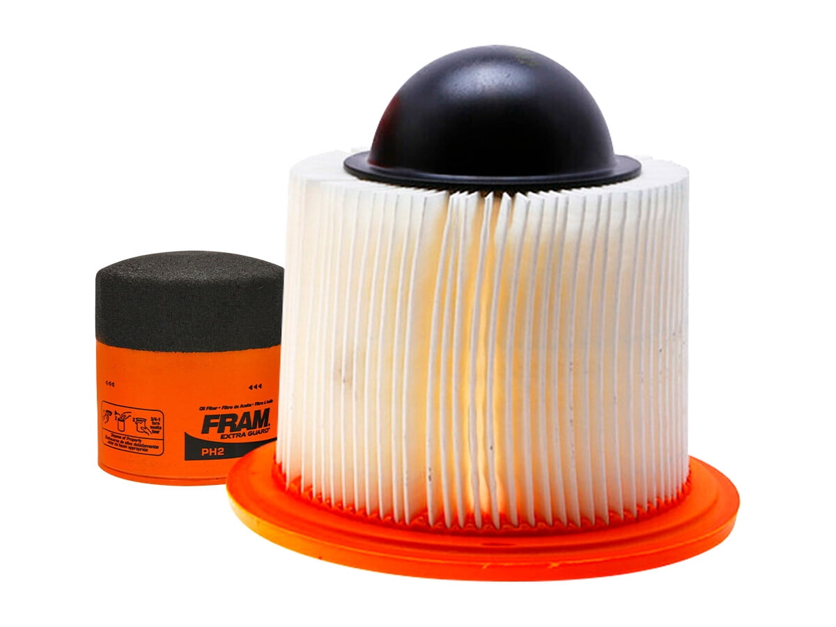 Kit De Filtro de Aire y Filtro de Aceite 2 PIEZAS Compatible con Ford F ...