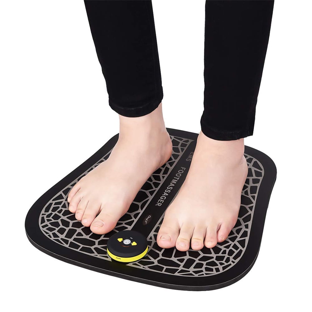 Electric Ems Foot Massager Pad Feet Muscle Stimulator Massage Mat
