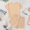 Ashirexll Girls Summer Clothes Leisure Round Neck Short Sleeve Casual ...