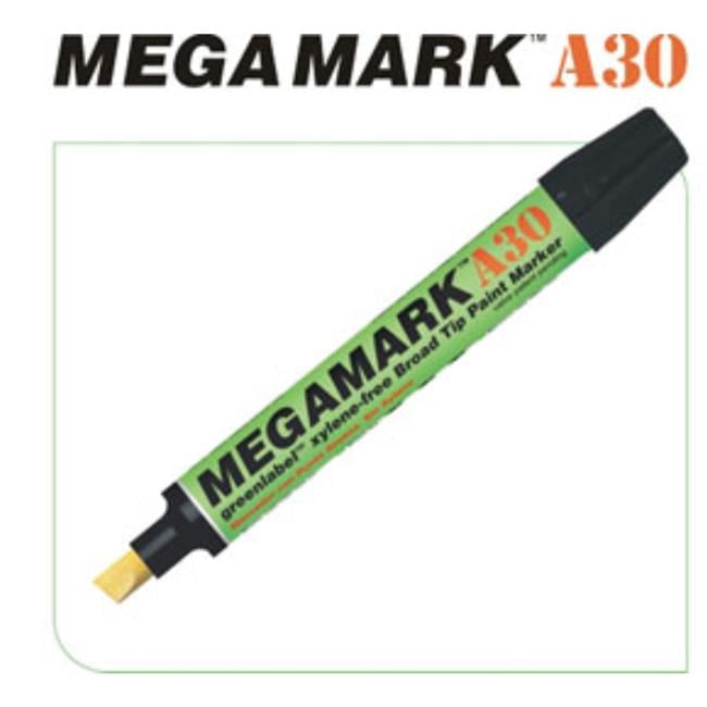U-Mark Megamark Broad Tip Marker A30, Red - Walmart.com