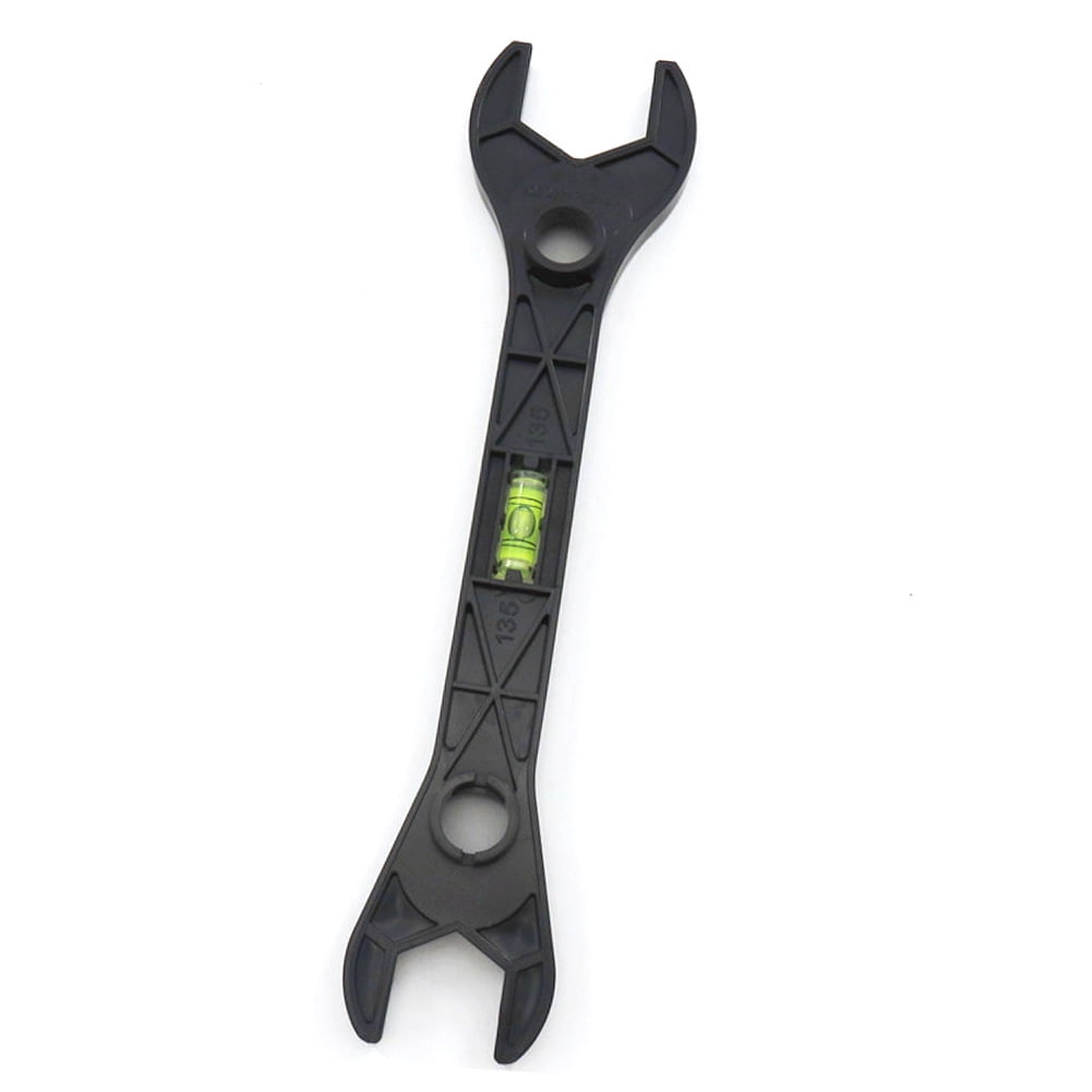 Tissouoy Multifunctional Faucet Installation Wrench with Spirit Level ...
