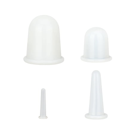 Silicone Body Massage Cup Set Special for All Body Face, Back Legs ...