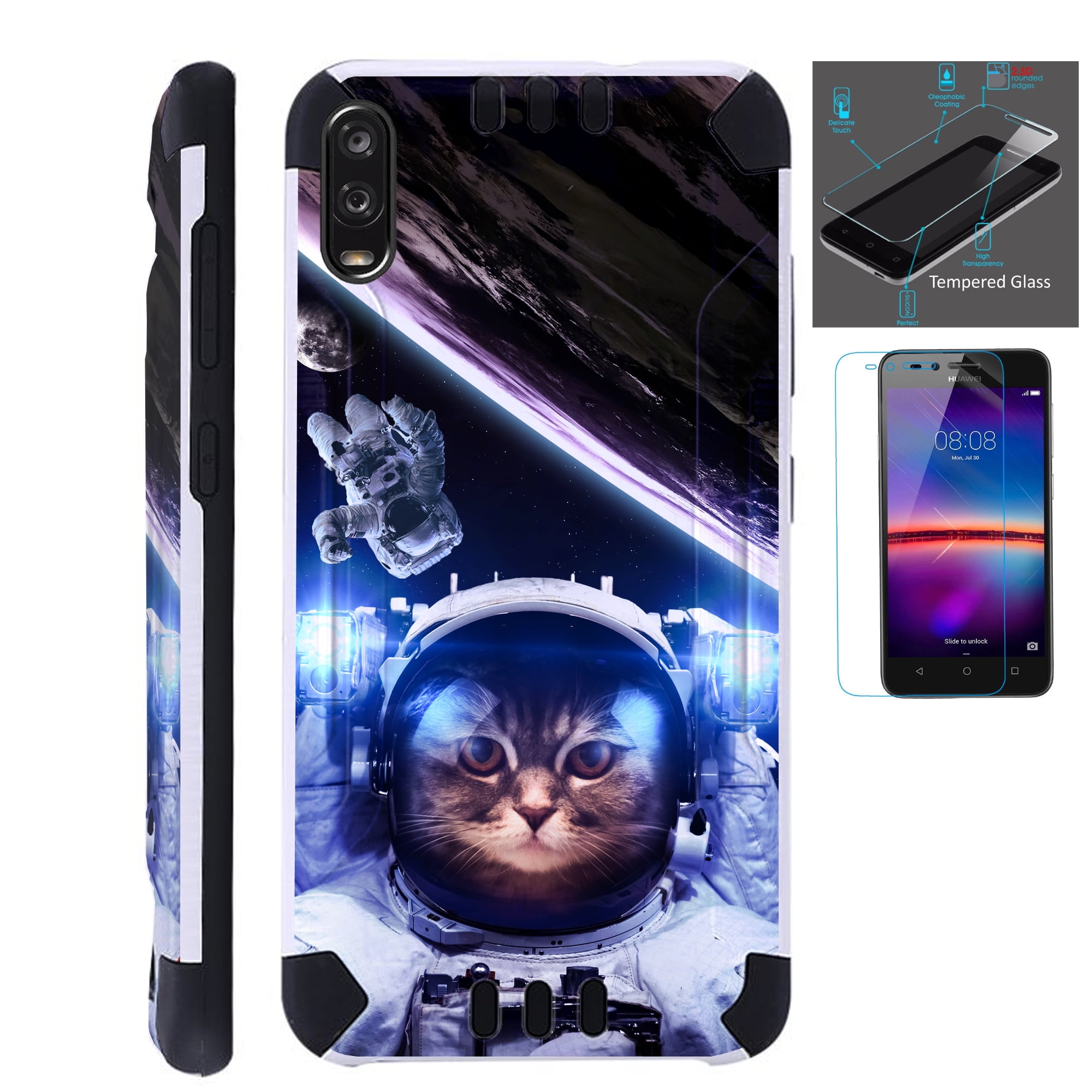 WORLD ACC Combat Guard Phone Case Compatible with TCL A2X + Screen ...