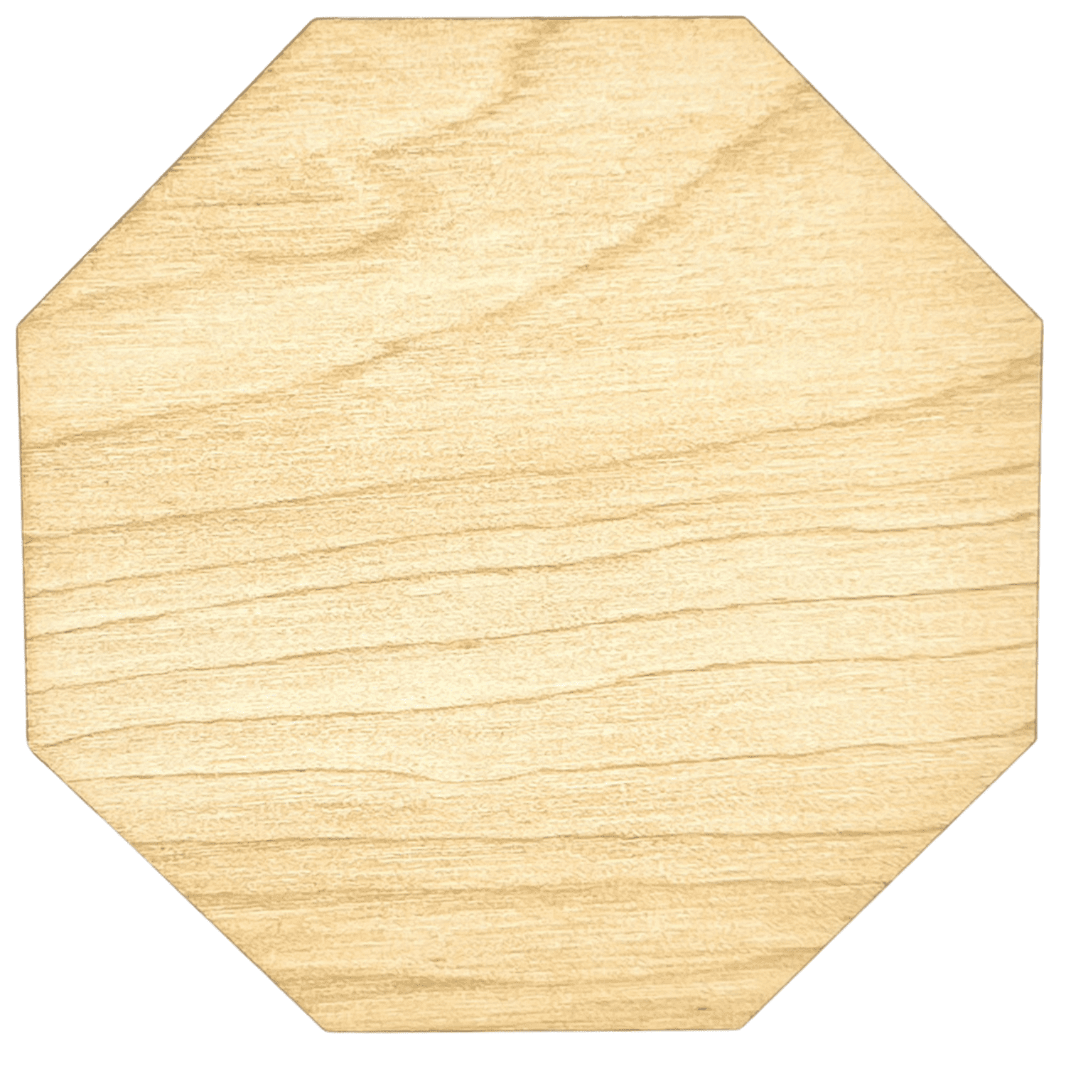 Krafty Supply Wood Octagon, 1/4" Thick Birch Wood, 10 inches - Walmart.com