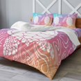 4 Piece Duvet Cover Set Full, Summer Ocean Sea Turtle Soft Breathable ...