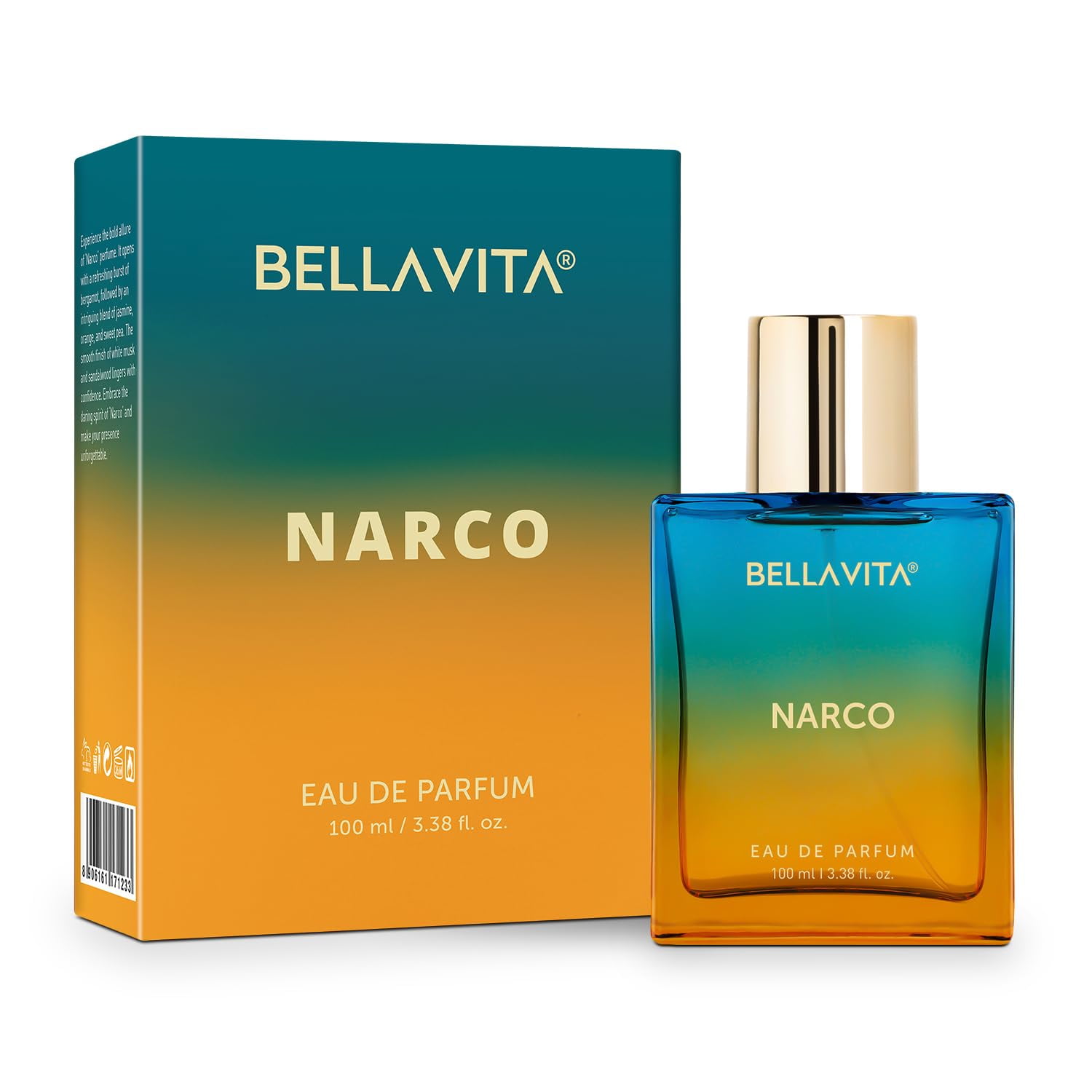 Click here for Bellavita Bella Vita Narco Perfume  100ml 100 Ml prices