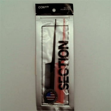 Conair Styling Essentials Section & Style Comb - Walmart.com