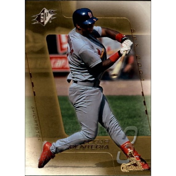 2001 SPx #53 Edgar Renteria MLB Baseball Trading Card - Walmart.com