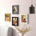 5x7 Picture Frame with Real Glass, Wooden cute 5 x 7 Photo Frame with ...