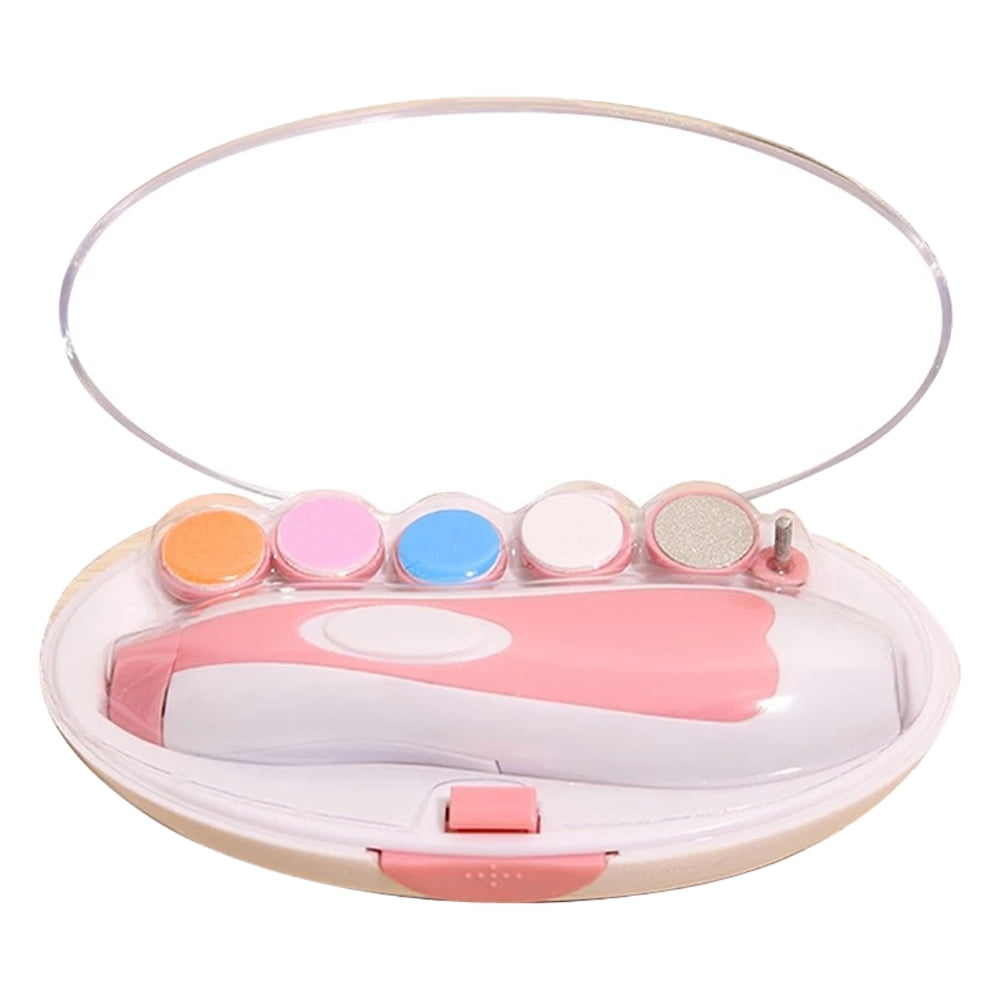 Baby Nail Trimmer File Electric,Manicure Kit for Newborn Toddler and ...