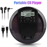 GPX CD Boombox, AM/FM, LED Display, BC232R, Red - Walmart.com