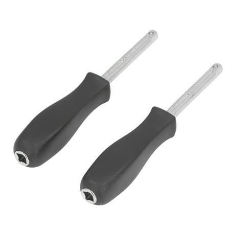 Loewten Socket Drive Handle,Socket Handle,2Pcs Drive Spinner 1/4in ...