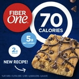 Fiber One 70 Calorie Brownies, Chocolate Chip Cookie, 2g Sugar, Value ...
