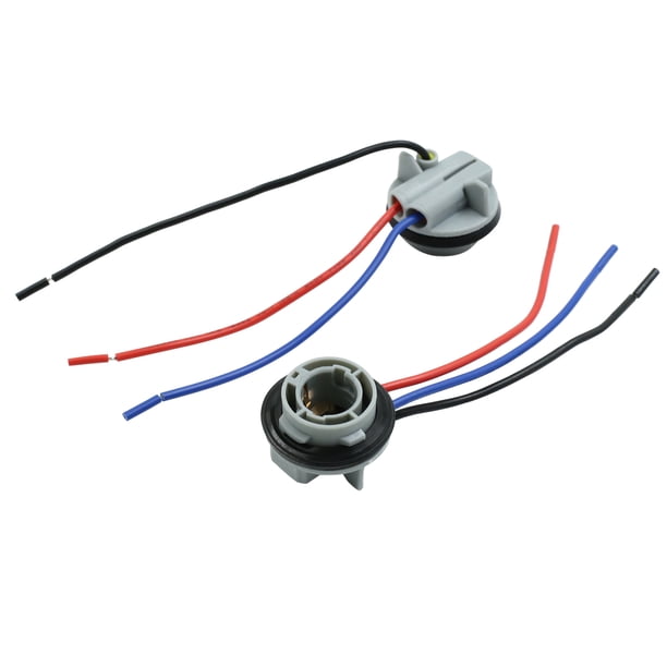 2pcs DC 12V 1157 Bulb Socket Car Signal Light Harness Wire Plug ...
