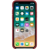Apple Leather Case for iPhone X - (PRODUCT) Red - Walmart.com