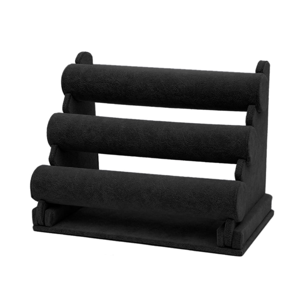 Yucurem Velvet Bracelet Bangle T-Bar Rack Watch Jewelry Display Stand ...