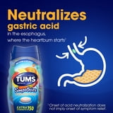 TUMS Smoothies Assorted Fruit Extra StrengthAntacid Chewable Tablets ...