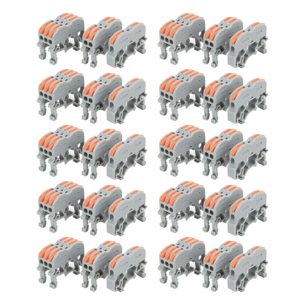 Fast Wiring Terminal Block, Professional Wire Splicing Connector 250V ...