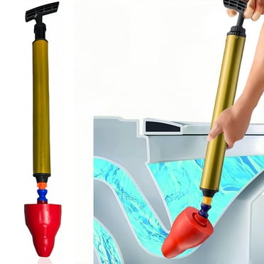 HimaPro High Pressure Toilet Plunger Air Drain Blaster Kit(Blue ...