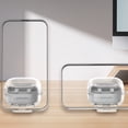 Dteck Case for Samsung Galaxy Buds4 / Buds4 Pro,Shockproof PC Clear ...