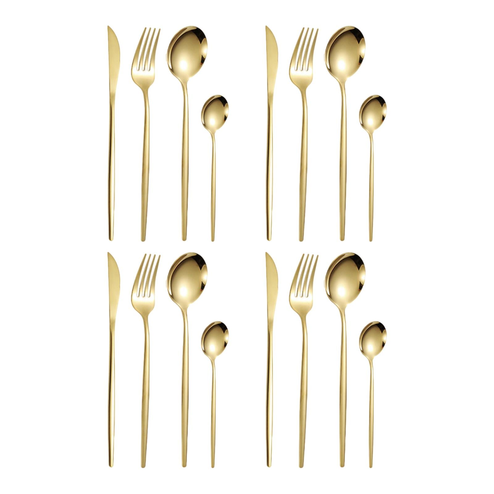 Click here for Tnarru Party Cutlery Set Flatware  Serving Utensil... prices